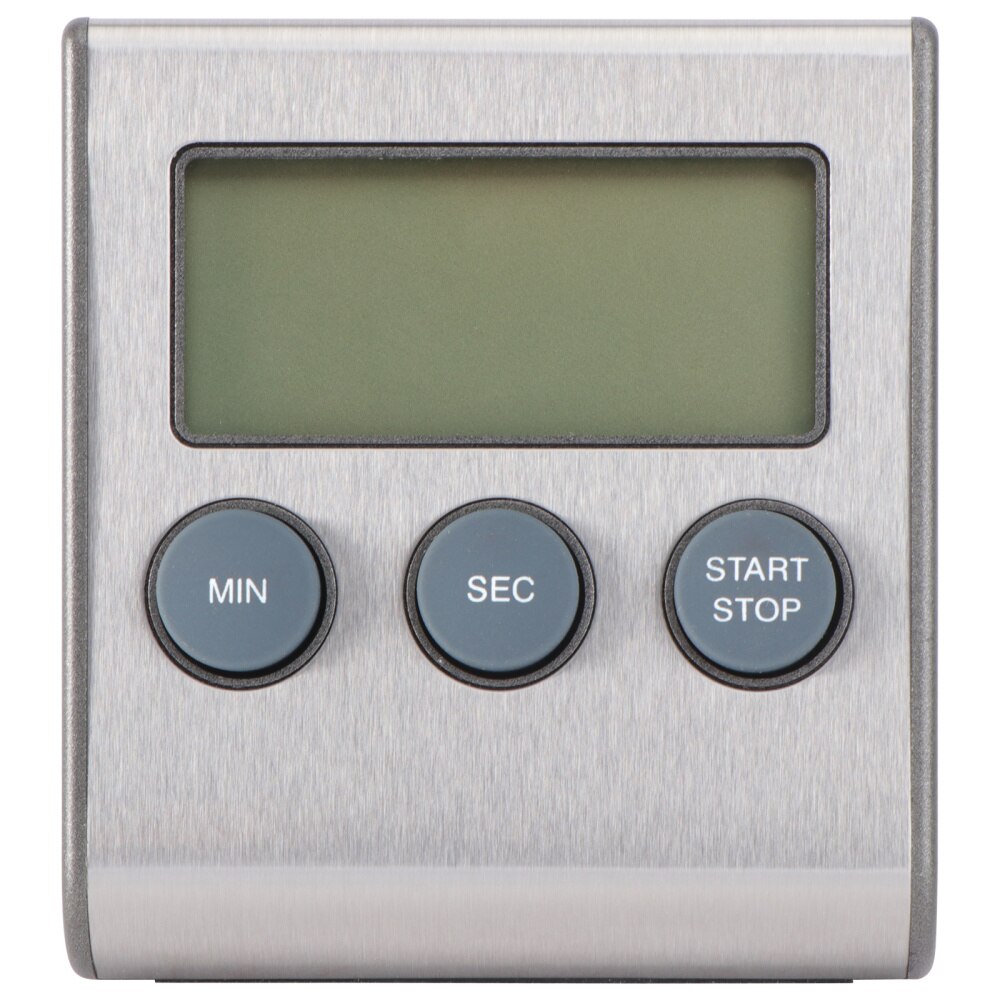 Stainless Steel Digital Kitchen Timer Minute Secon... – Grandado