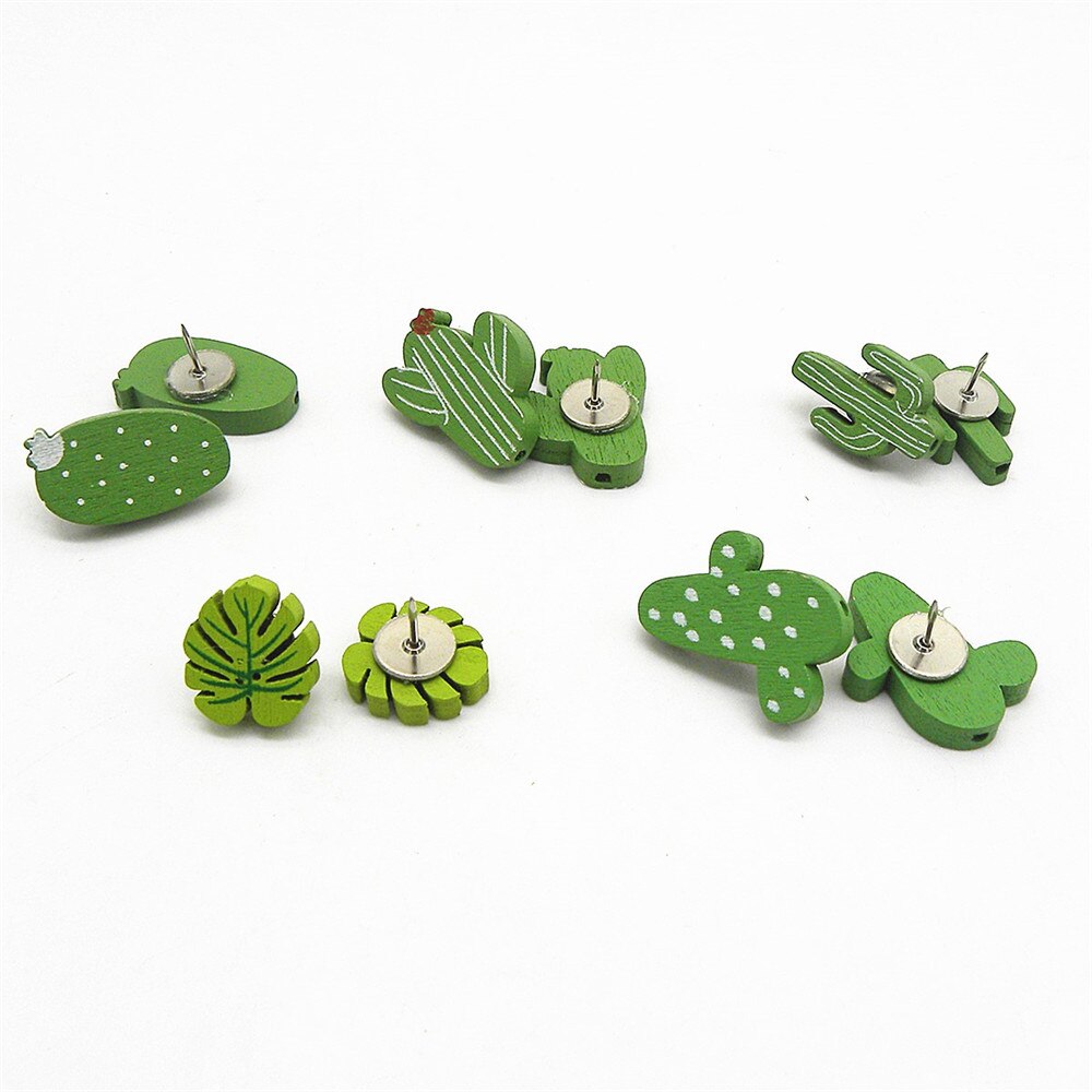 30Pcs Cactus Vorm Kurk Push Pins Thumb Punaise Boa... – Grandado