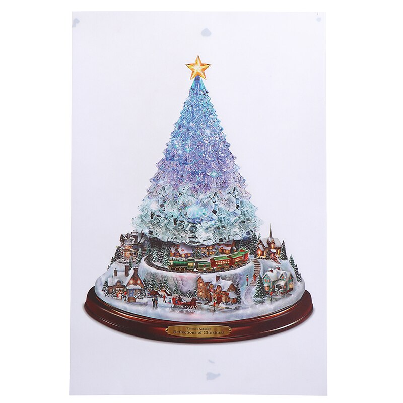 Crystal Christmas Tree Wall Stickers Self Adhesive... – Grandado