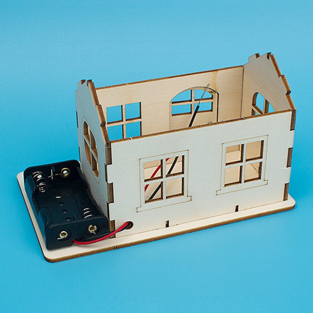 Kid DIY Wooden Cabin Handmade Assembly Building Mo... – Grandado