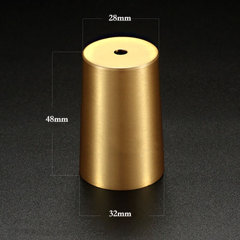 high Brass Cabinet Leg Covers Chair Cups Furniture... – Grandado