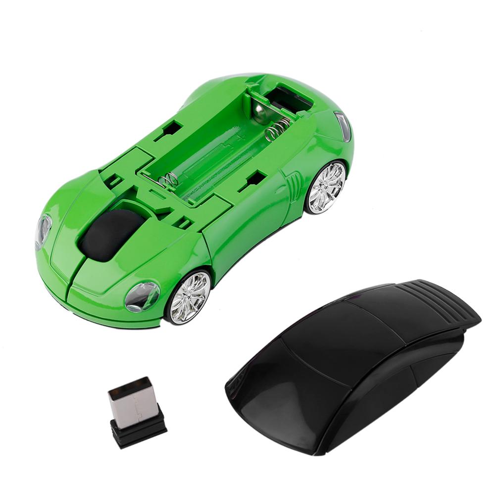 2.4GHZ Wireless Car Shape Mouse 1600DPI Wireless O... – Grandado
