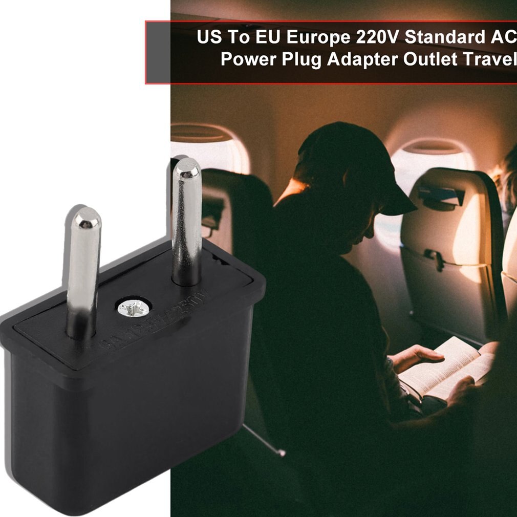 Universal US To EU Plug USA To Europe 220V Travel ... – Grandado