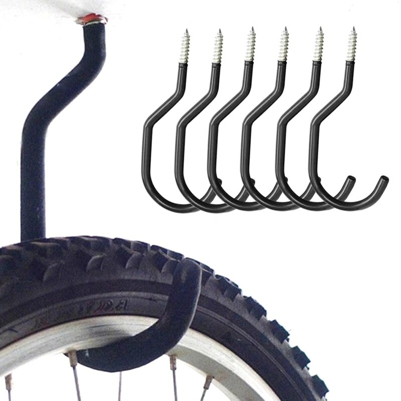 Bike Hooks,Heavy Duty Bicycle Storage Hooks Set,Sc... – Grandado