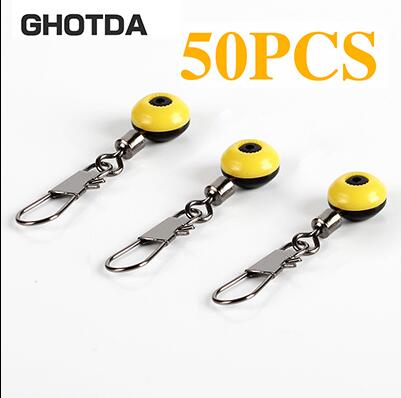 50pcs Fishing Space Beans mini fishing float Space... – Grandado