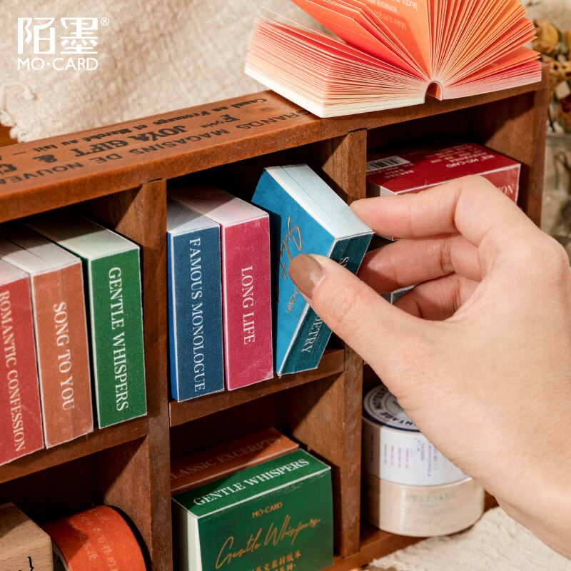 100 Pcs Colored Vintage Tiny Dictionary Decorative... – Vicedeal