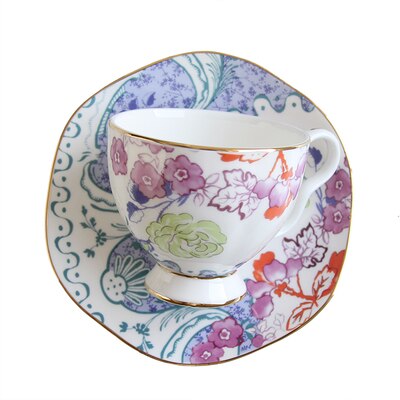 European Pastoral Flower English Afternoon Tea Bon... – Vicedeal