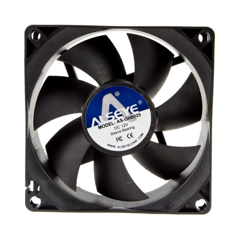 ALSEYE 80mm PC Fan for Computer 12v Axial 8cm Cool... – Grandado