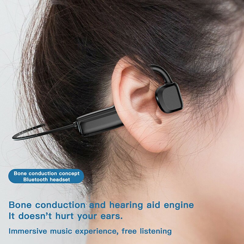 Bone Conduction Headphones Bluetooth 5.1 Open Ear ... – Grandado