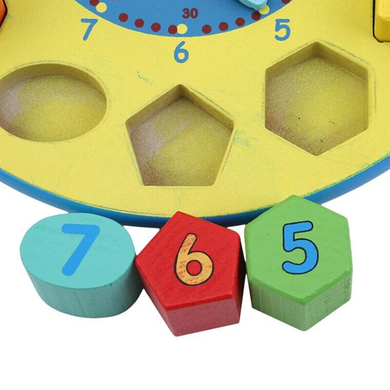Blocks Digital Clock Child Baby Educational Learni... – Vicedeal
