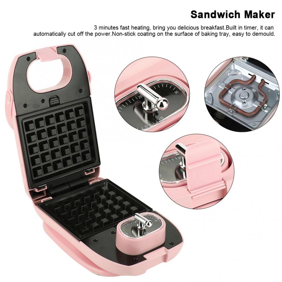 Elektrische Mini Sandwich Maker Grill Panini Non-s... – Grandado