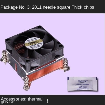 2U server ultra thin copper CPU radiator 1150 / 11... – Grandado