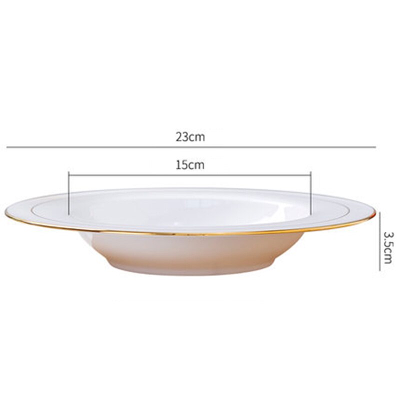 Phnom Penh Dinner Plates Hotel Tableware Set Weste... – Grandado