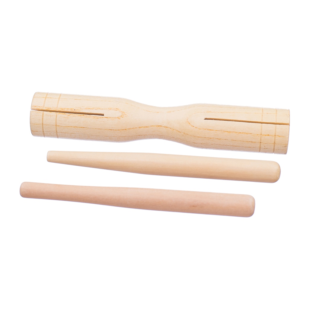 Children Music Percussion Sound Tube Wooden Clappe... – Grandado