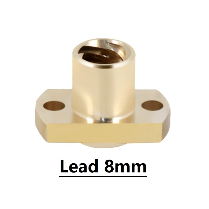 RAMPS T8 Lead Screw Nuts H Flange Brass Nut Pitch ... – Vicedeal