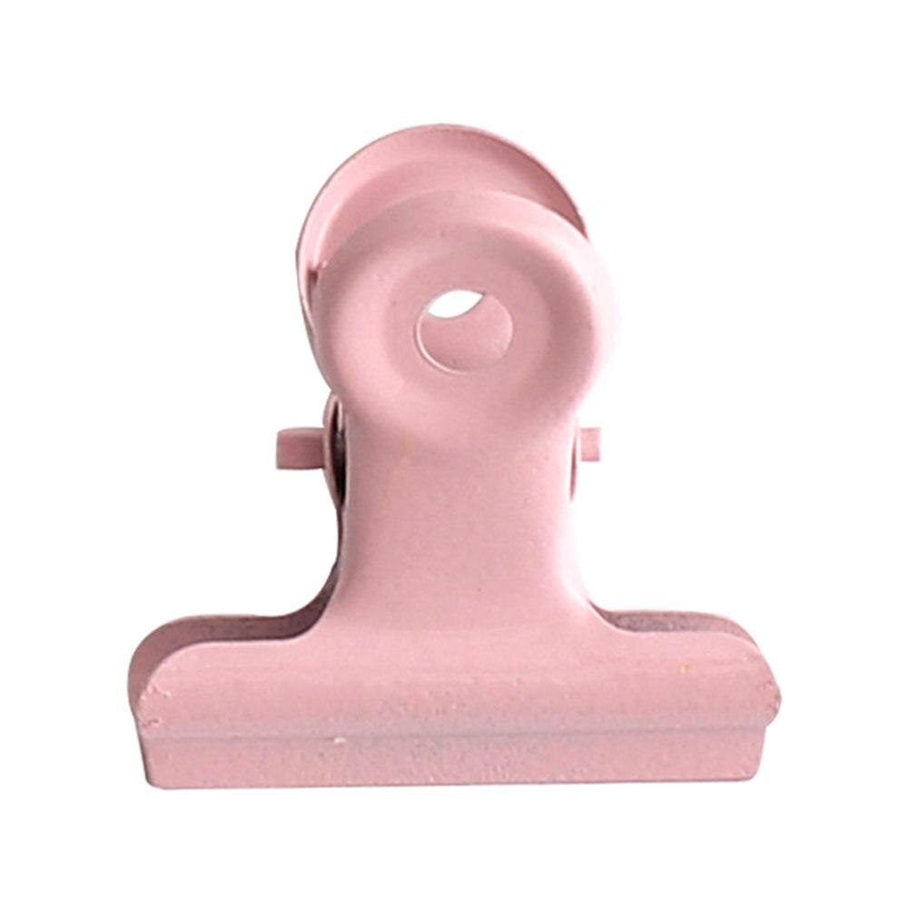 Cute Pink Metal Binder Clip for Note Photo Paper P... – Grandado