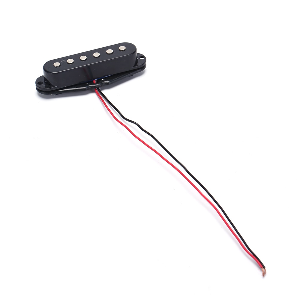 1pc Black Single Coil Sound Pickup for 6 Strings E... – Grandado