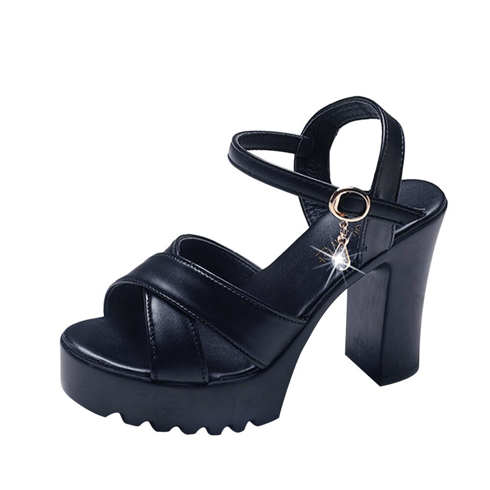 SAGACE Women Fish Mouth Platform High Heels Wedges... – Grandado