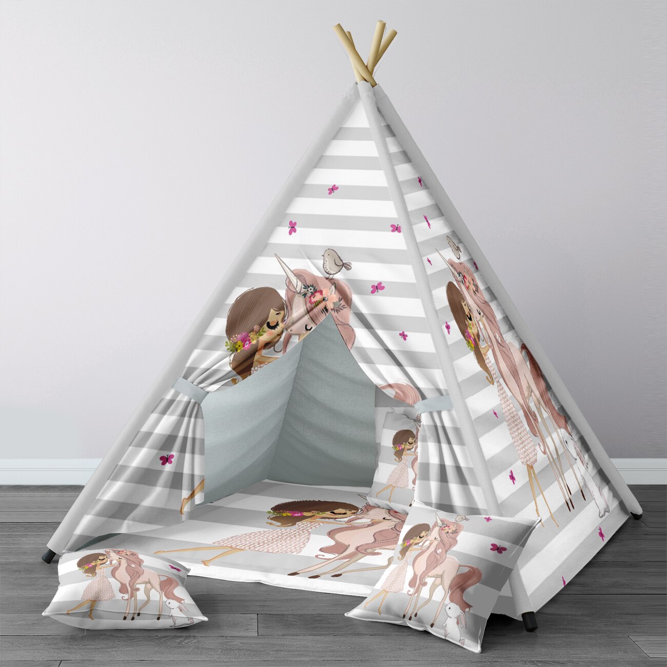 Play Tent for Kids Wigwam Portable Indoor Playgrou... – Vicedeal