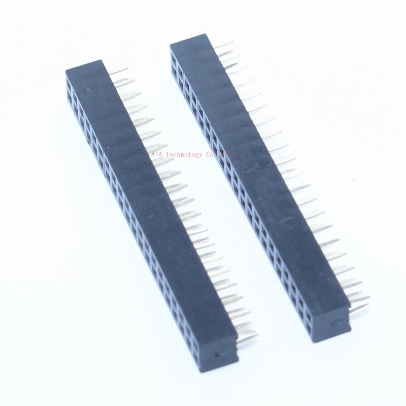 10 PCS 2x20 Pin 40 Pin header 2mm Dubbele Rij Rech... – Vicedeal
