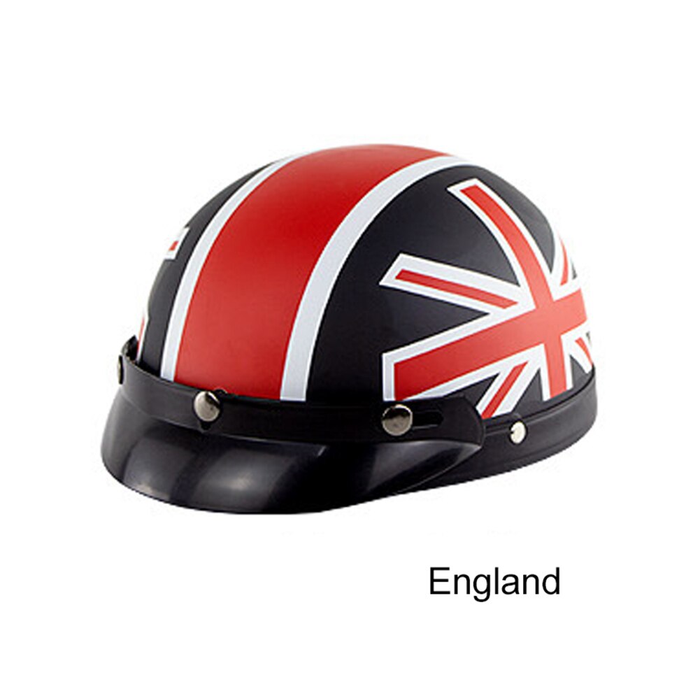 Vintage Motorhelm Open Gezicht Retro Half Helmen M... – Vicedeal