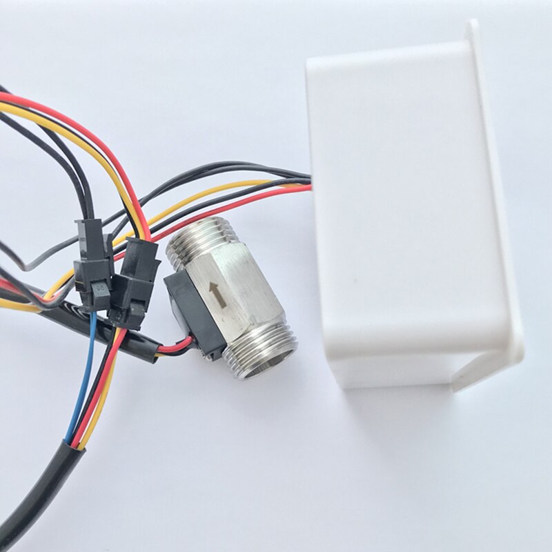 Digital Flow Meter Stainless Steel Flow Sensor 1/2... – Vicedeal