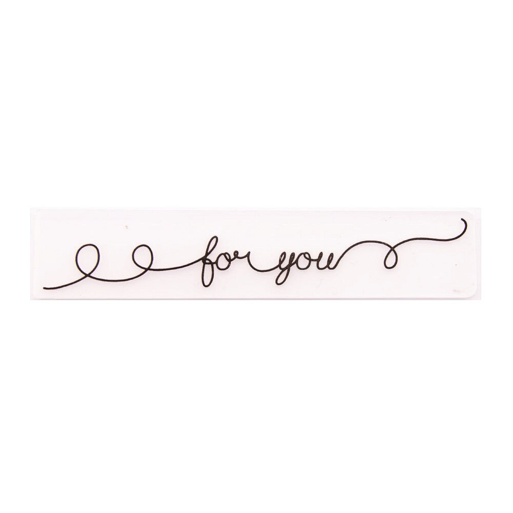 15x3cm plastic Love you craft card making paper ca... – Grandado