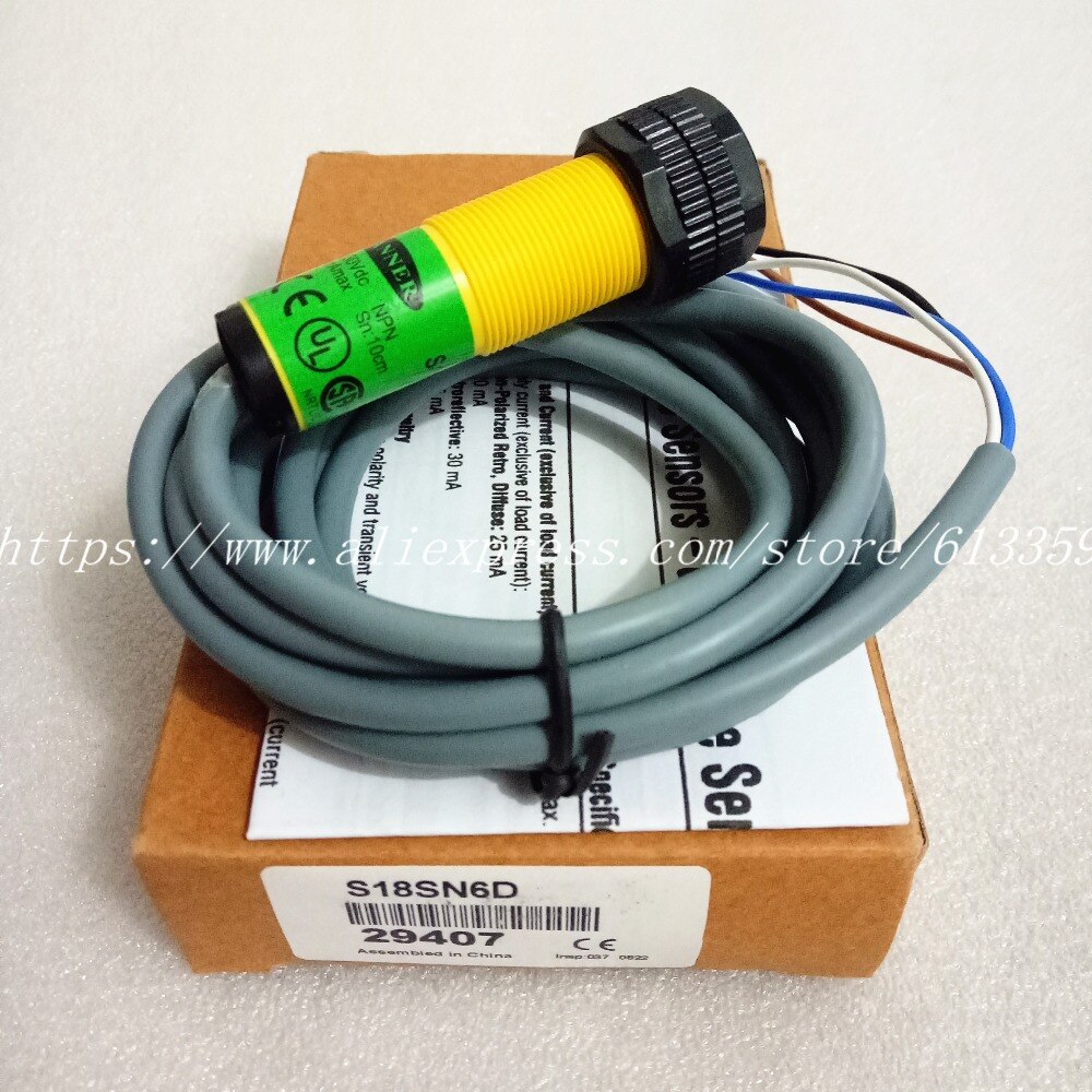 S18SN6D S18SP6D M18 Optische Switch Garantie Voor ... – Grandado
