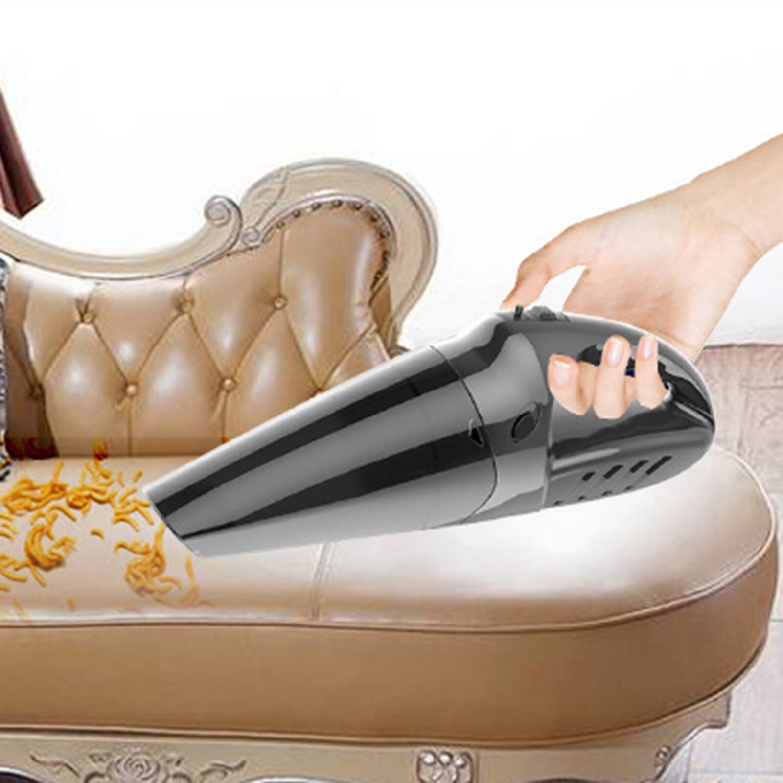 Portable Vacuum Cleaner Car Duster Machine USB Wet... – Vicedeal