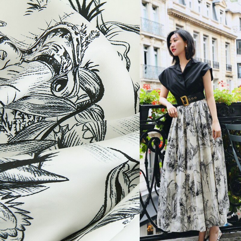 Twill satin polyester fabric cloth meter material ... – Grandado