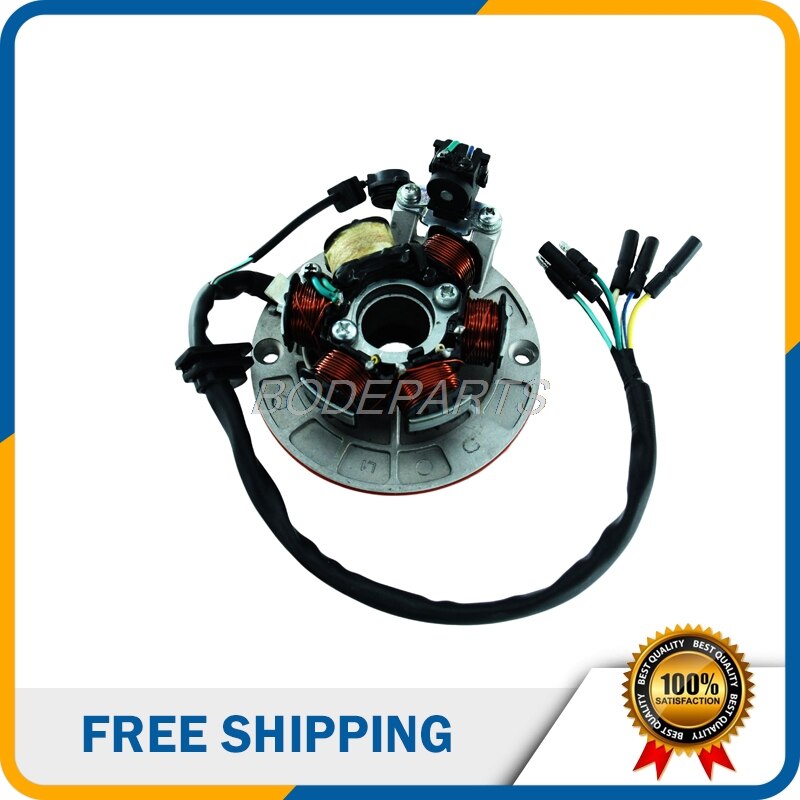 Motorcycle 140cc Foot Start 6 Poles Magnetic Motor... – Grandado