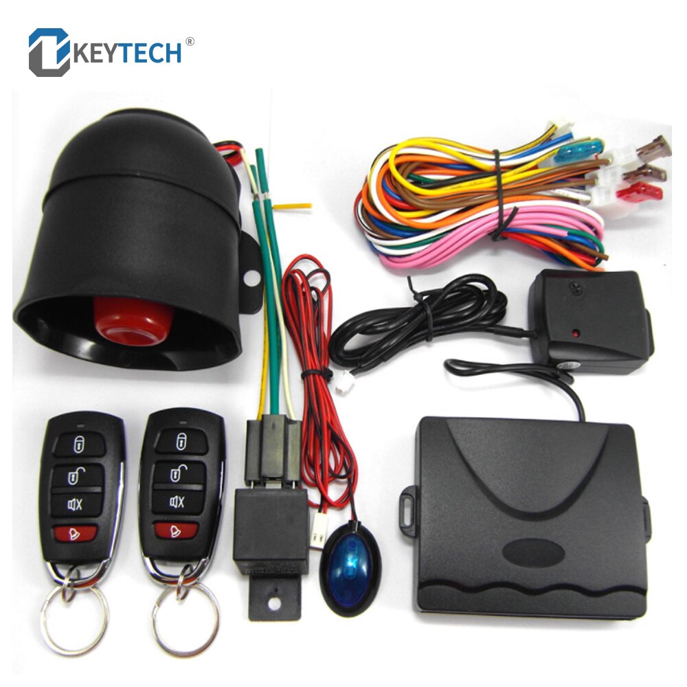 OkeyTech Universal 1-Way Vehicle Car Alarm System ... – Vicedeal