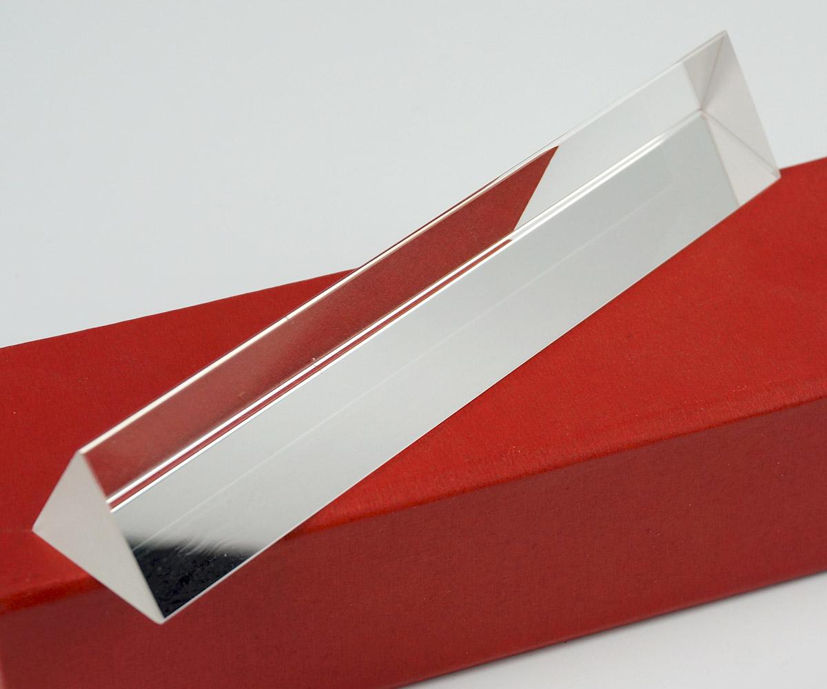 30x30x150mm K9 Crystal Triangular Prism for Teachi... – Grandado