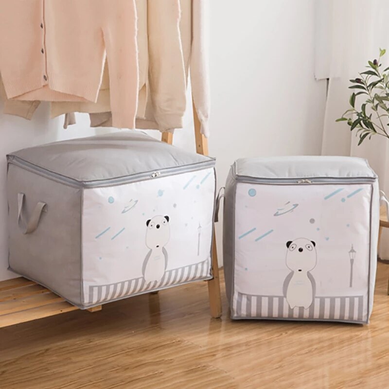 Kleding Organizer Opbergtas Closet Cartoon Draagba... – Grandado