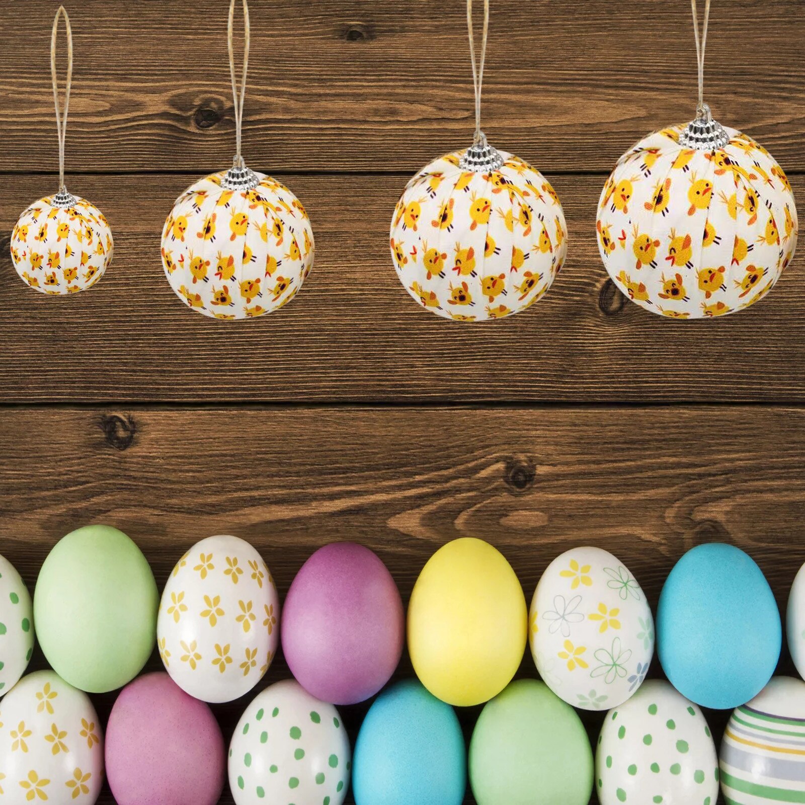 1pc Happy Easter Colorful Easter Bunny Hanging Cra... – Grandado