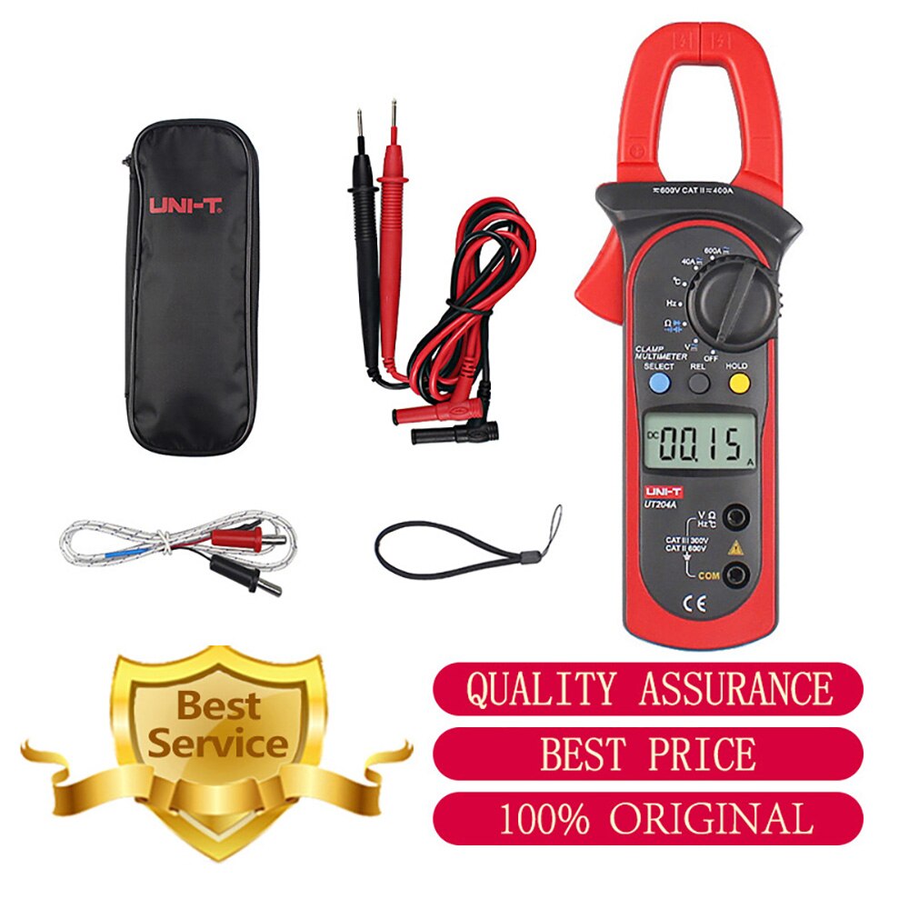 Uni-t ut204a digital klämma multimetrar automatis... – Vicedeal