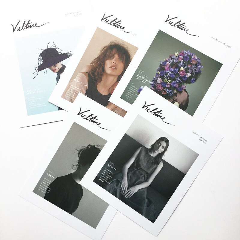 Ins Euramerican Magazine Cover Decorative Card Sho... – Vicedeal