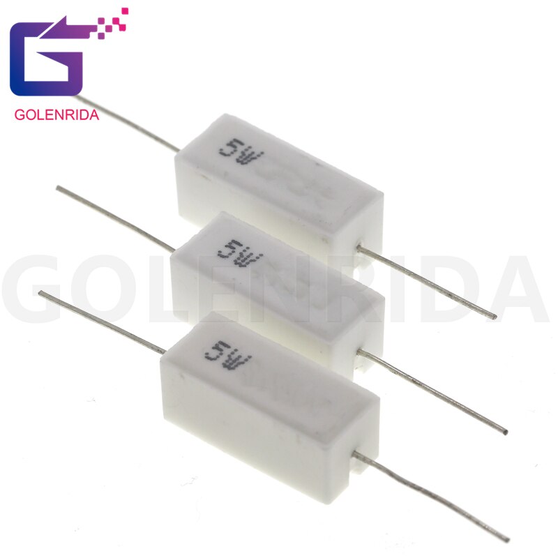 10pcs 5W 0.22 ohm Cement resistance 0.22R 0.22ohm – Grandado