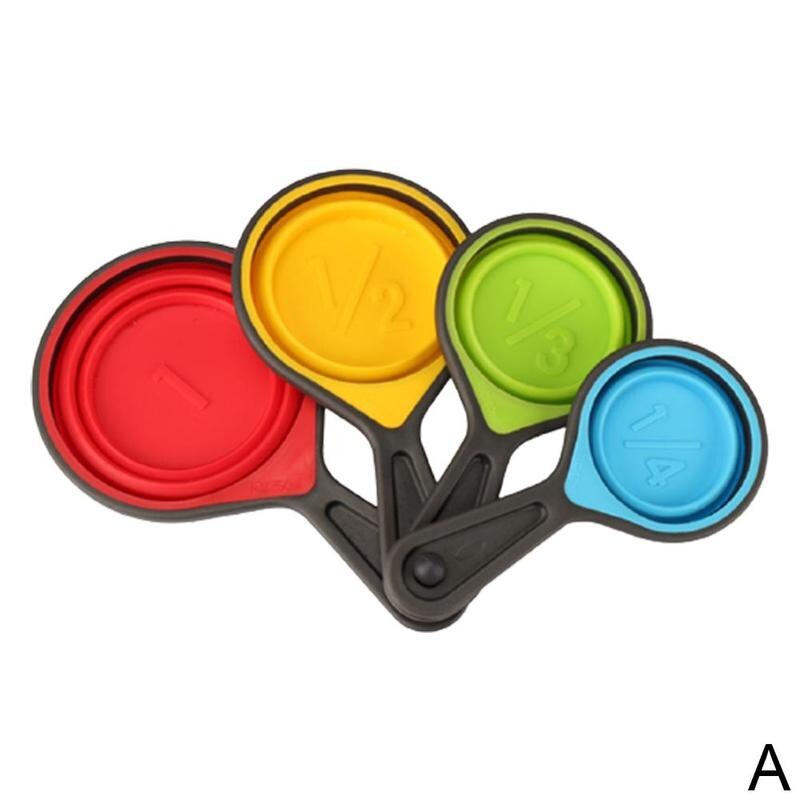 Silicone Collapsible Measuring Cups Food Grade Col... – Grandado