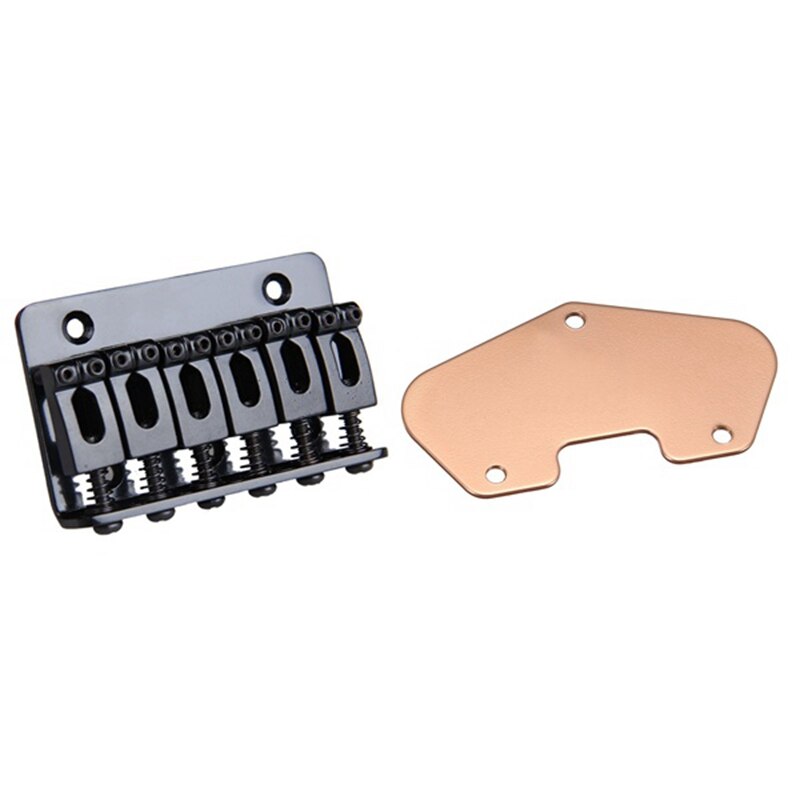 1Pcs 6 Saddle Hardtail Bridge Electric Guitar Brid... – Grandado