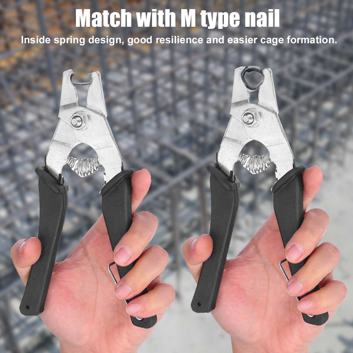 Stainless Steel Hog Ring Plier Tool 16.5cm M Clips... – Vicedeal