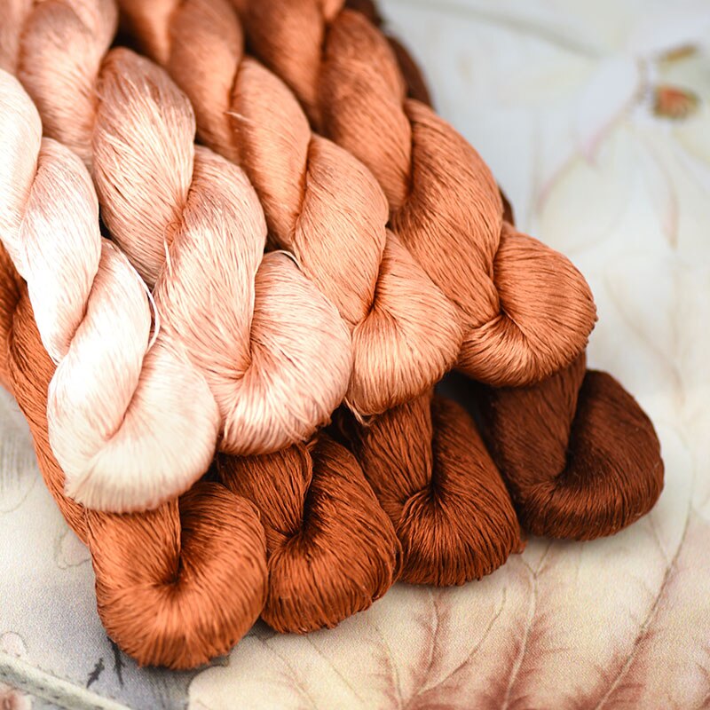 silk embroidery thread / 100% silk thread /hand em... – Vicedeal