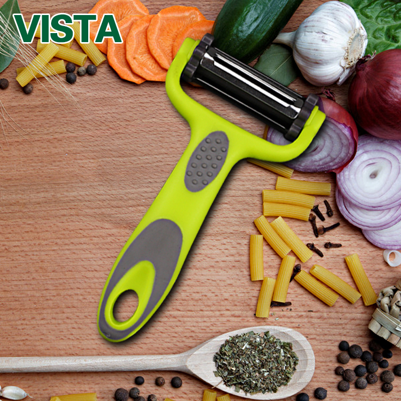 Myvit Groente Cutter met 3 Bladen 360 Graden Roter... – Grandado