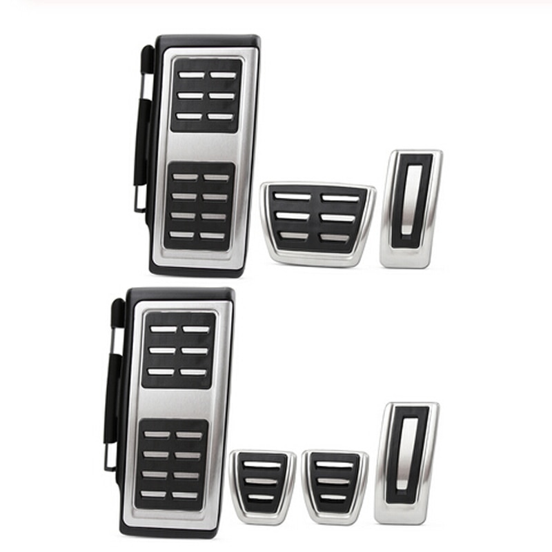 Stainless Steel Car Pedal Foot Rest Pedals Plate C... – Vicedeal