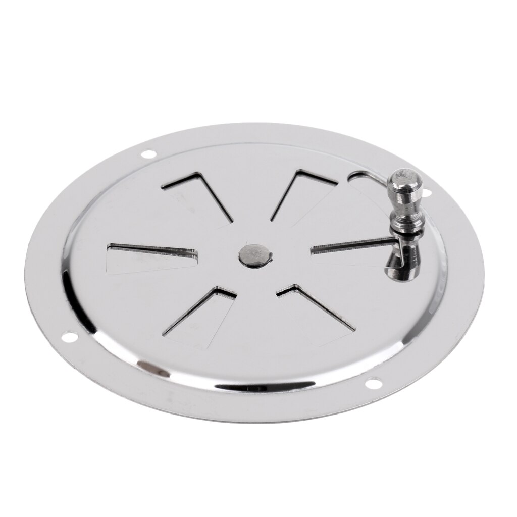 4'' Stainless Steel Round Louvered Vent Marine Boa... – Grandado