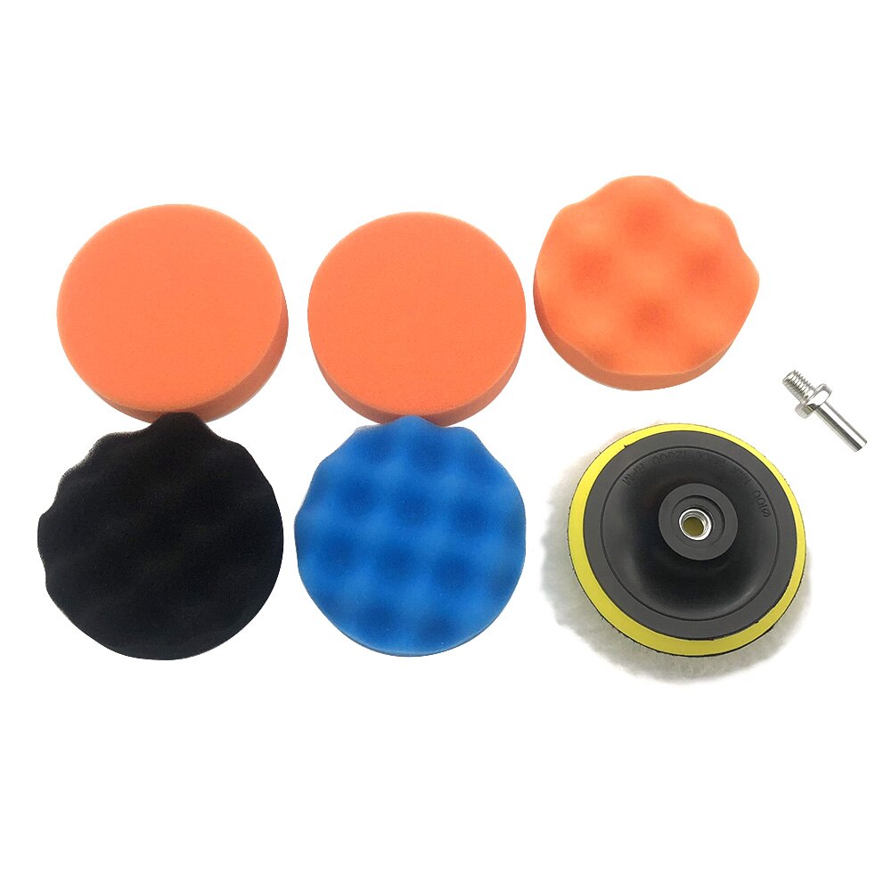 7pcs 4 inch Polishing Buffing Pads with M14 Drill ... – Grandado