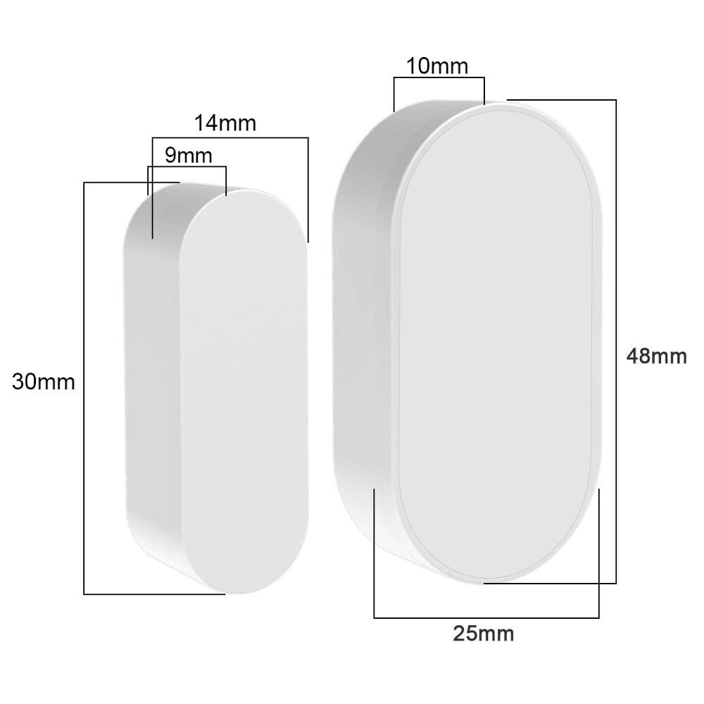 Dørsensor zigbee dørvindussensor åpenn oppføringe ... – Grandado