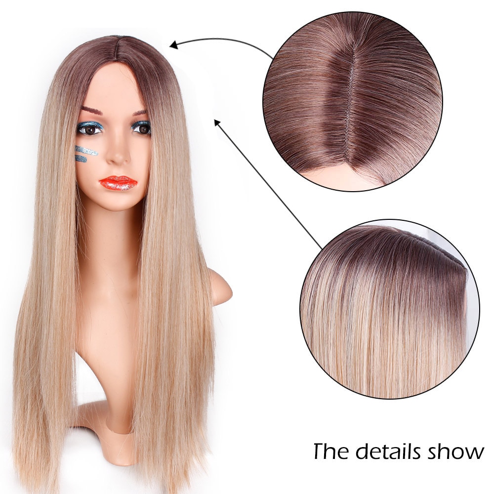 Stamped Glorious 26 Inch Straight Synthetische Lan... – Vicedeal