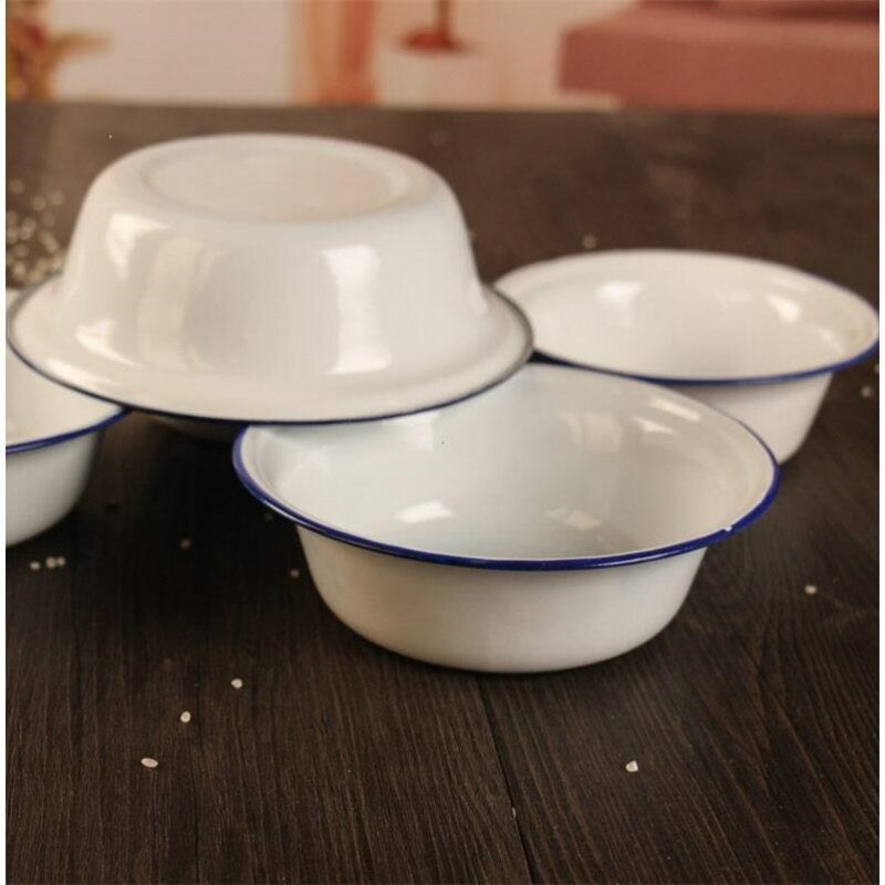 Emaille schüssel, Chinesischen stil, retro emaille... – Grandado