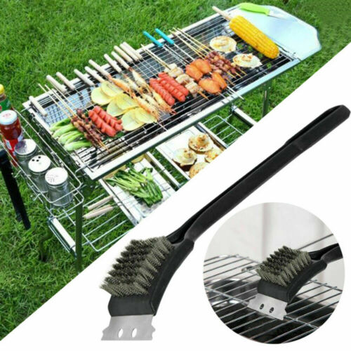 Heavy Duty BBQ Wire Cleaning Brush & Scraper Grill... – Grandado